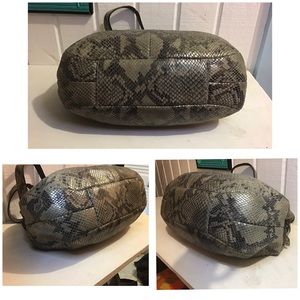 Coach | Bags | Coach Maggie Python Snake Print Handbag | Poshmark